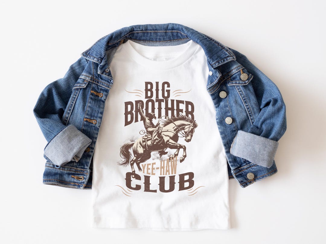 Big Brother Club Cowboy Shirt for Big Brother Promotion Western Style ...