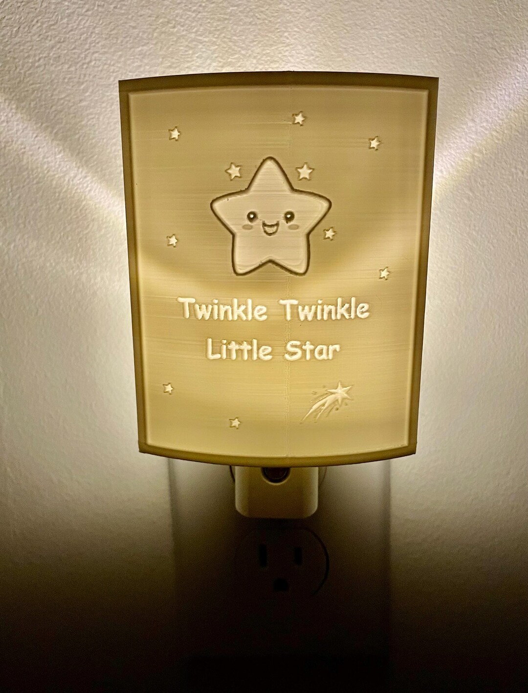3D Printed Lithophane Night Light With Automatic Sensor for Kids ...
