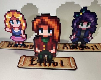 1 Unit Zelda Videogame Inspired Sprite Paper Craft Template DIY Sprite ...