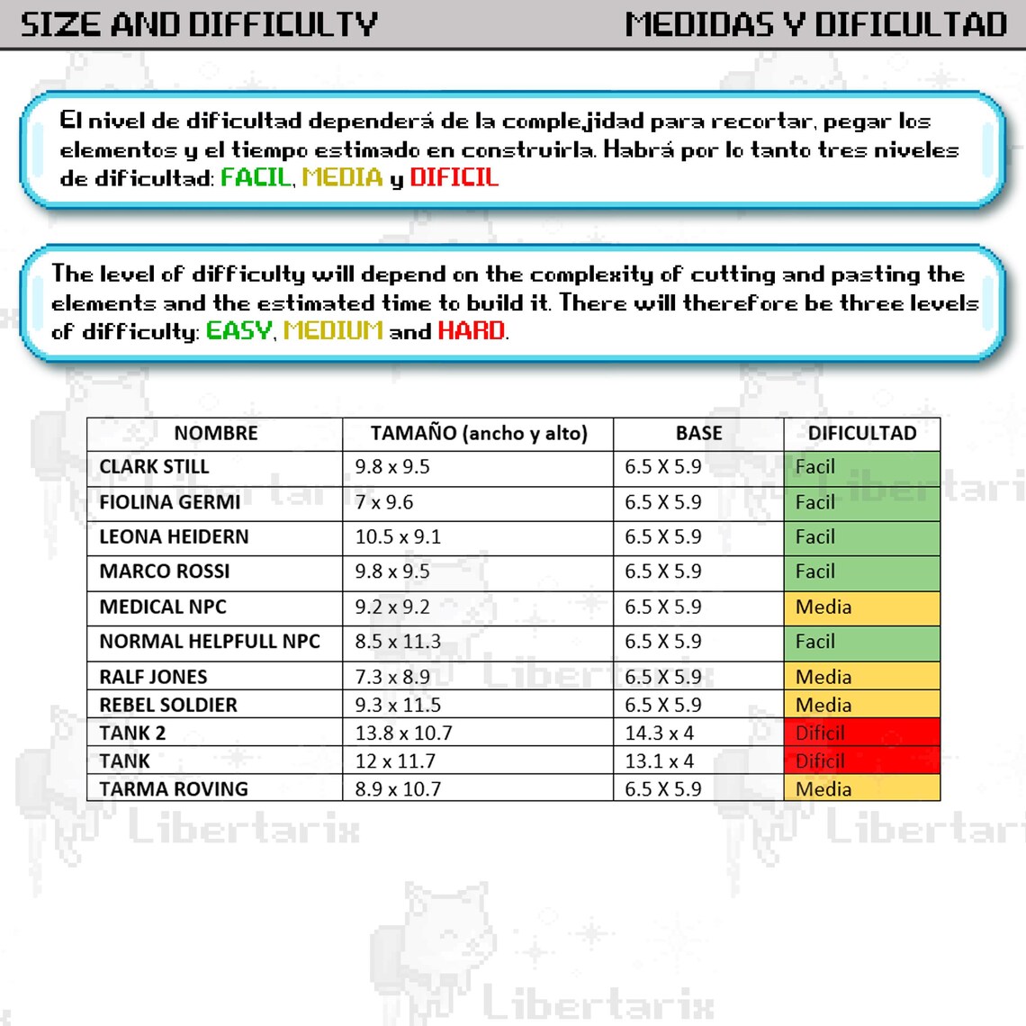 5 Units Metal Slug Videogame Inspired Sprites Paper Craft Template DIY ...