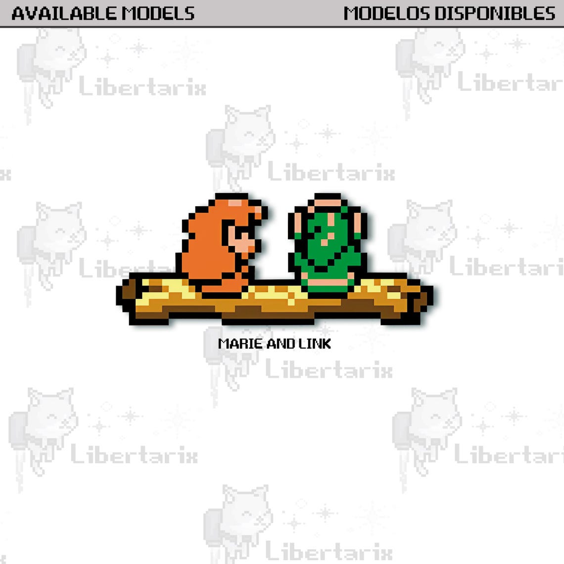 1 Unit Zelda Videogame Inspired Sprite Paper Craft Template DIY Sprite ...