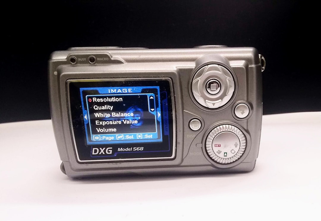 DXG 5.1 Mega Pixel Model 568 Camera - Etsy