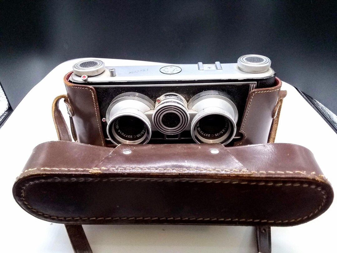 Stereo Camera Iloca Photrix W/ Case Kamerawerke Wilhelm Witt 1958 ...