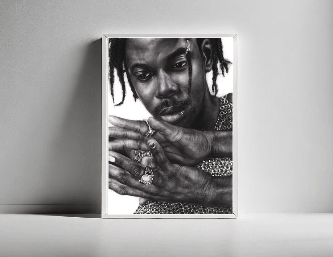 Pauli the PSM I Charcoal Drawing Portrait Print - Etsy