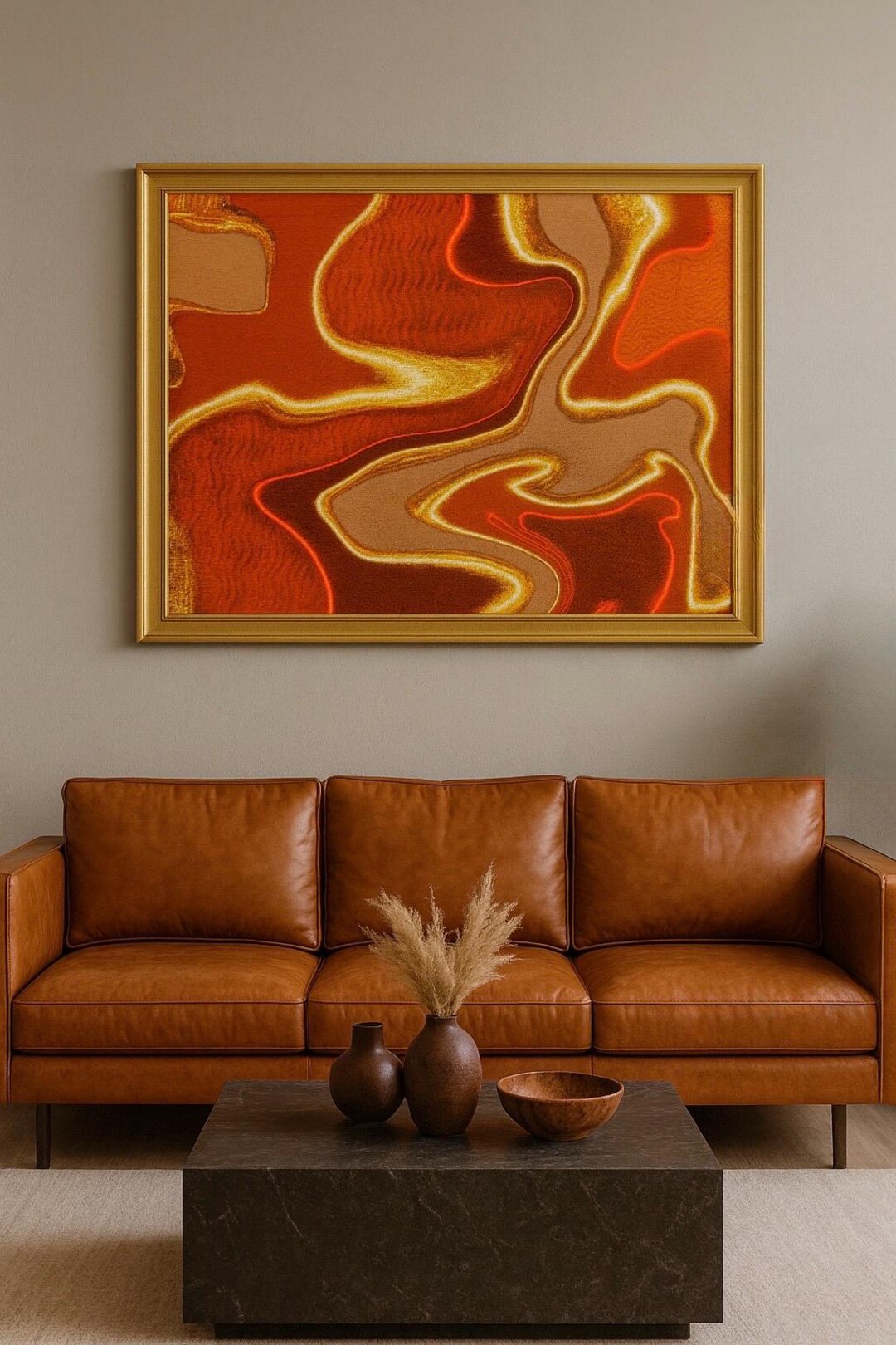 Rustic Gold Abstract Art Print: Modern Texture (digital Printable) - Etsy