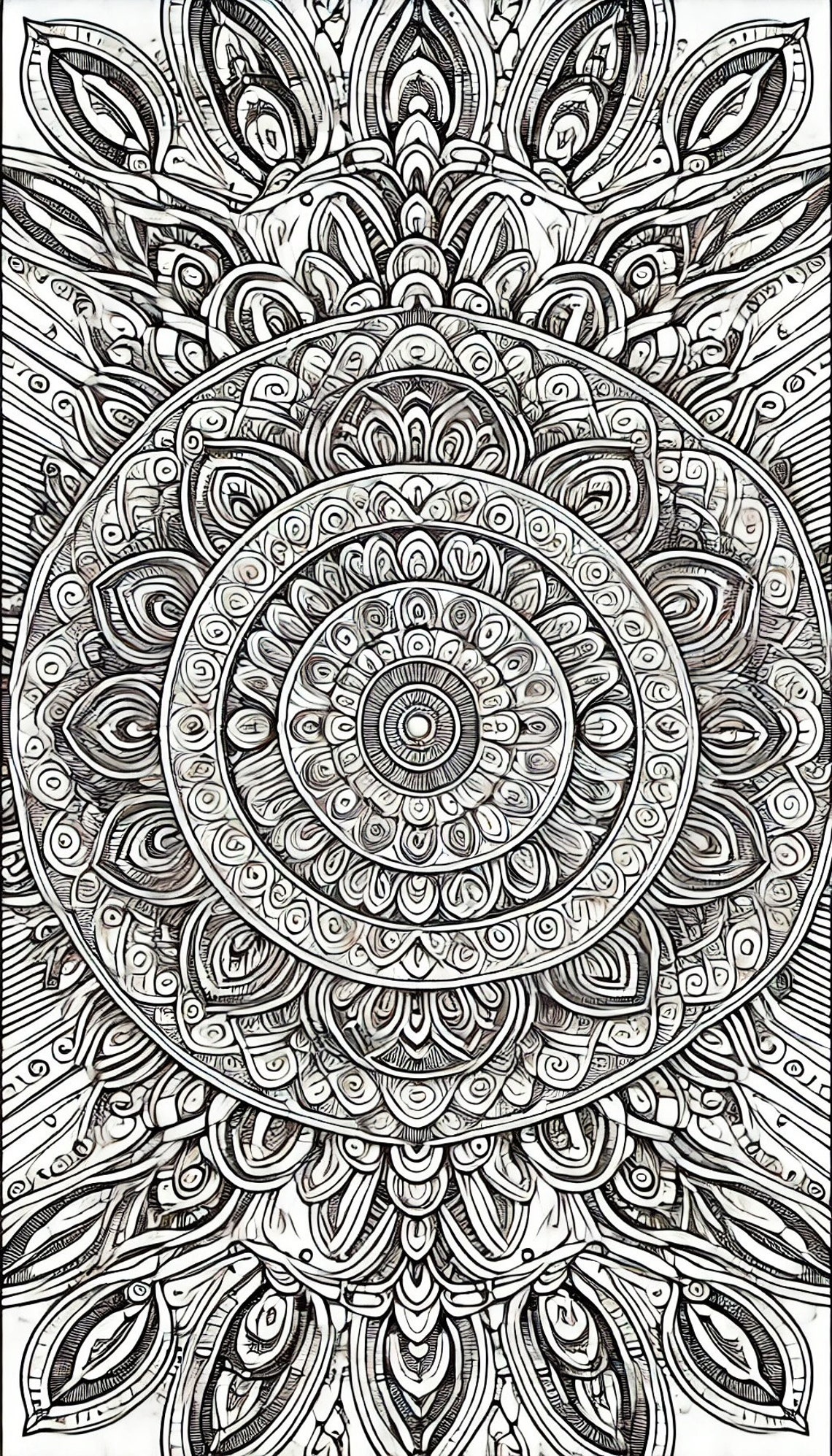 Health Angel Mandalas Calming Printable Colouring Book - Etsy