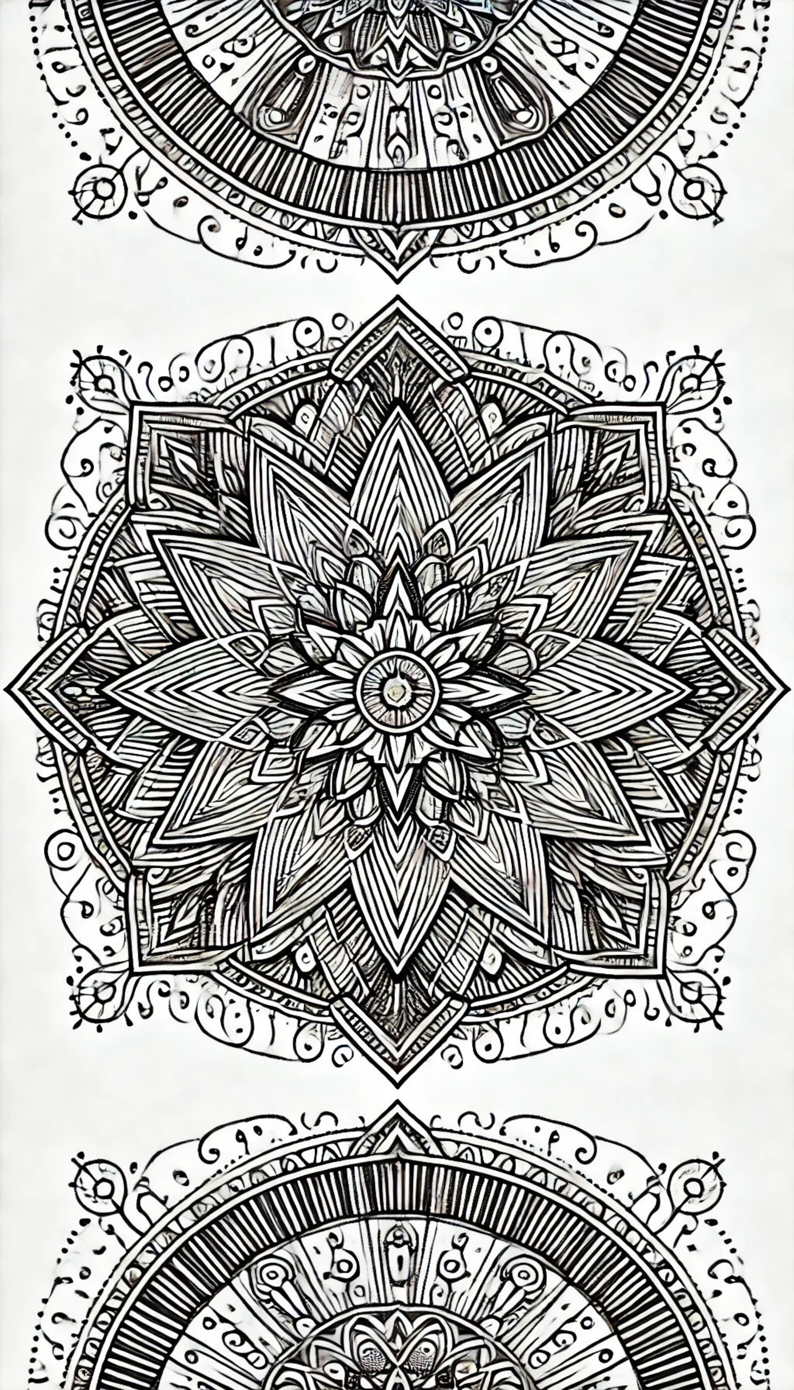 Health Angel Mandalas Calming Printable Colouring Book - Etsy