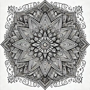 Health Angel Mandalas Calming Printable Colouring Book - Etsy