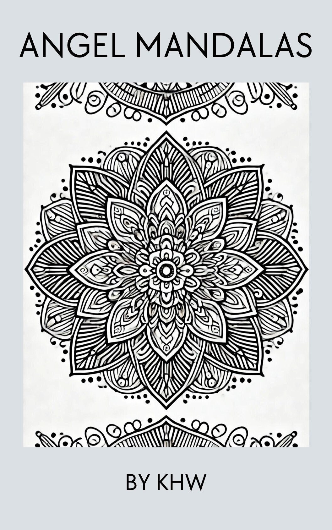 Health Angel Mandalas Calming Printable Colouring Book - Etsy