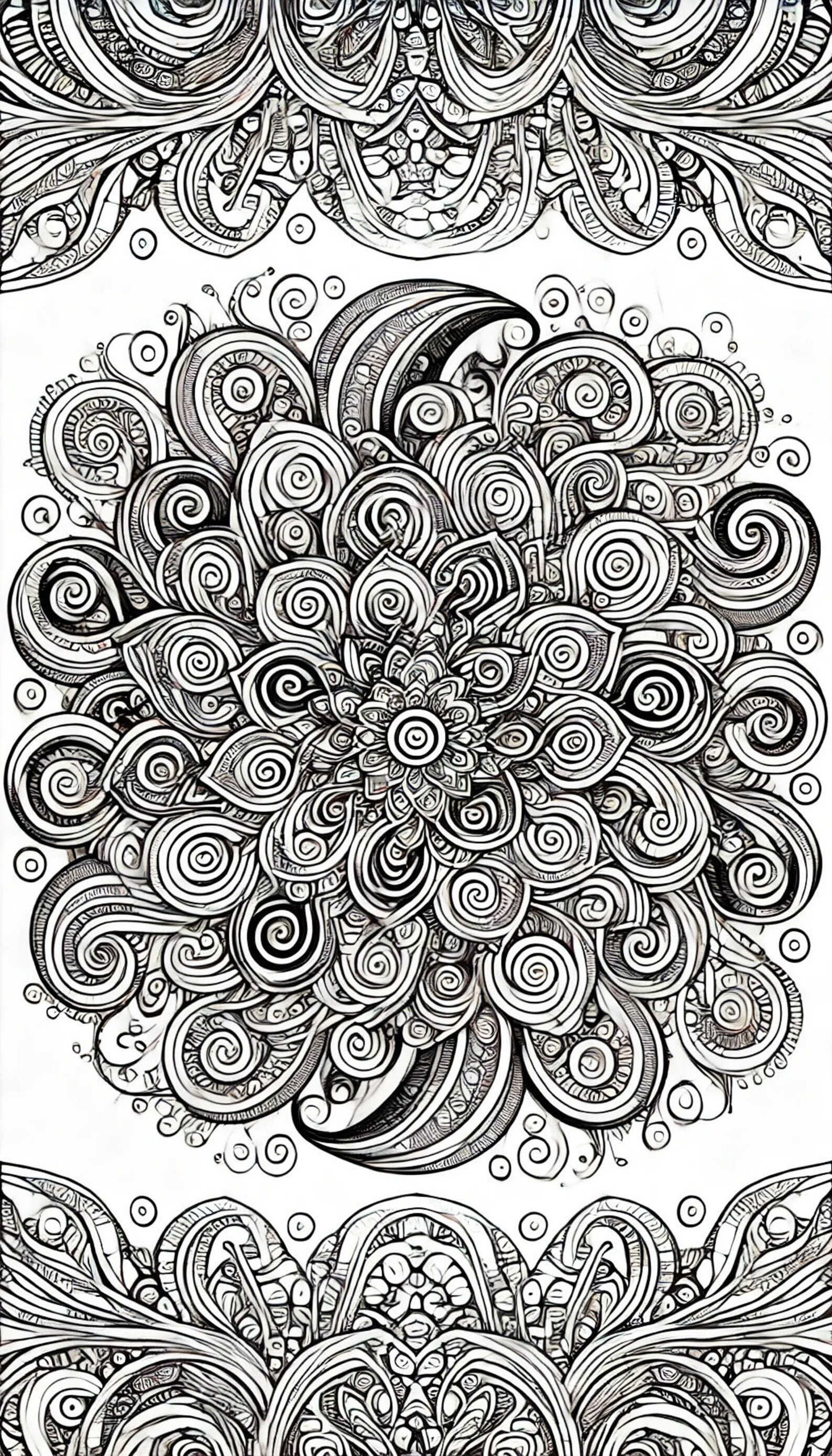 Health Angel Mandalas Calming Printable Colouring Book - Etsy