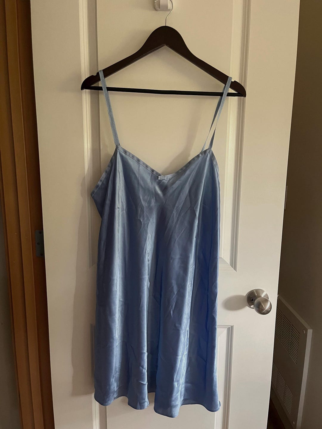 Vintage Blue Slip XL - Etsy