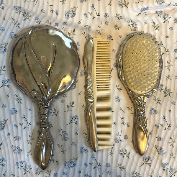 Comb and Brush Set - Etsy