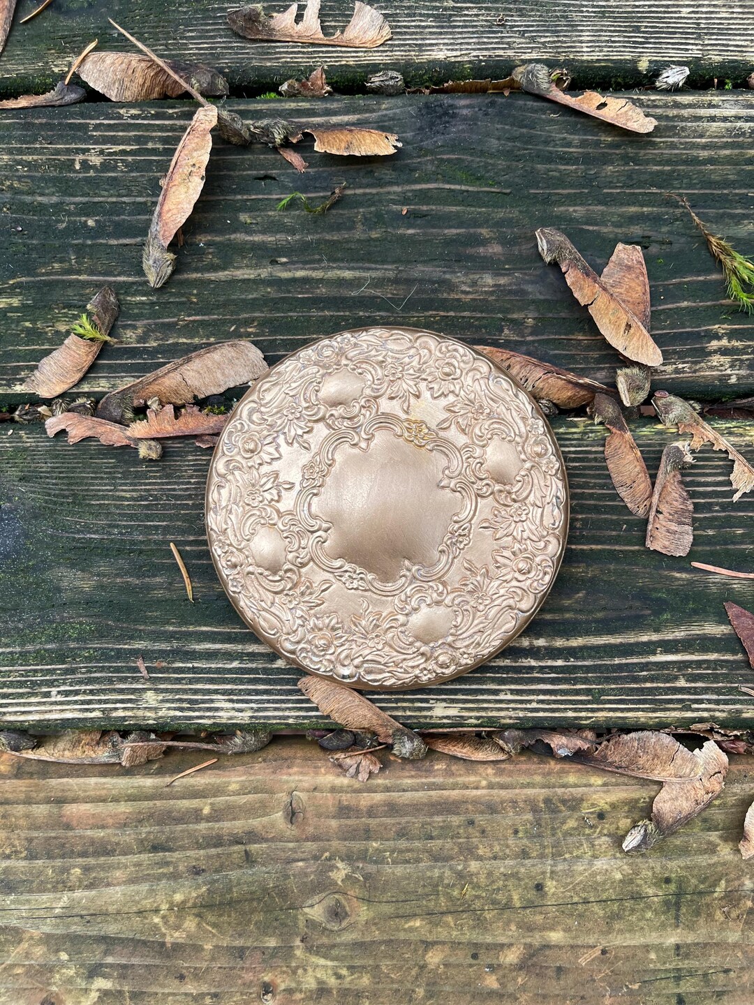 Vintage Mermaid Seashell Pocket Mirror (full-size) - Etsy
