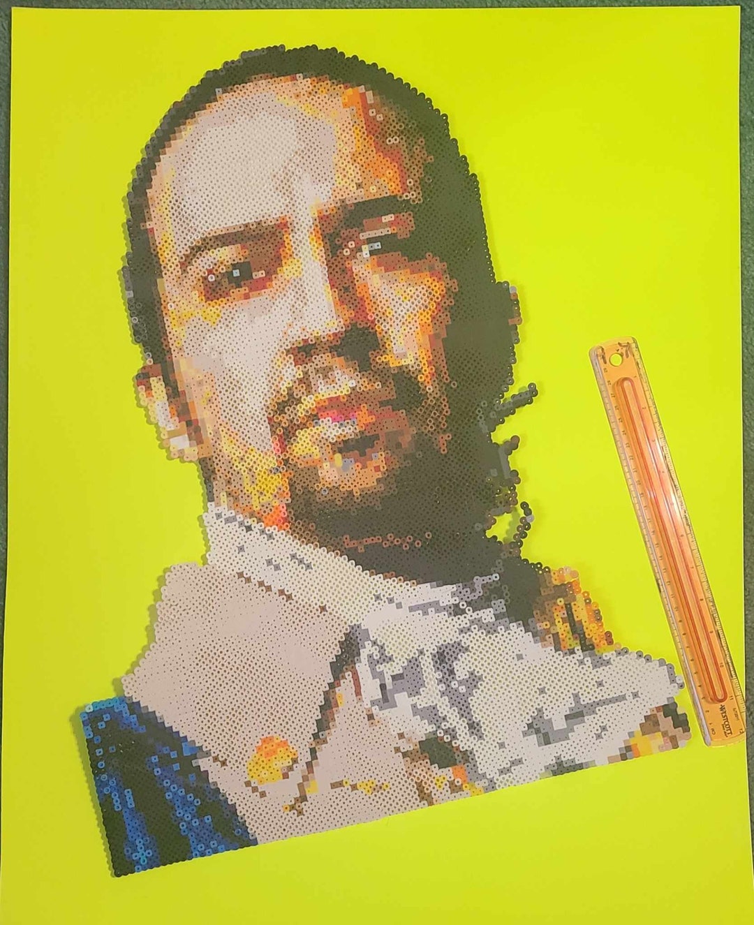 Alexander Hamilton Perler Bead large - Etsy