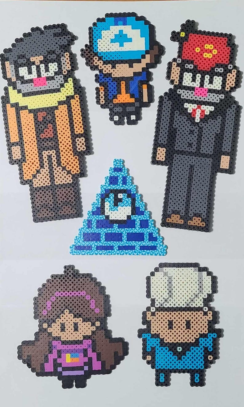 Perler Bead Creations (celtic Knot, Corgi, Toothless and More!) - Etsy