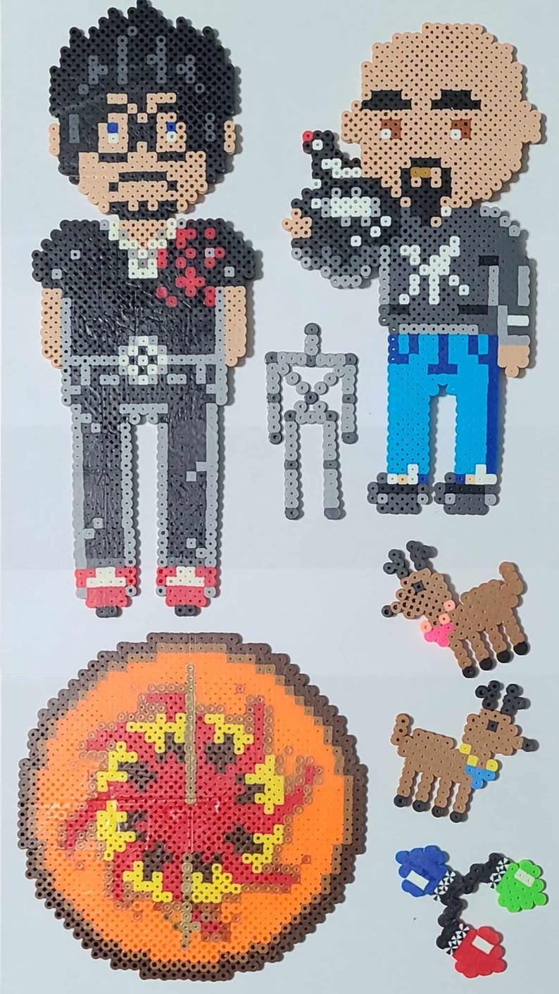 Perler Bead Creations (celtic Knot, Corgi, Toothless and More!) - Etsy