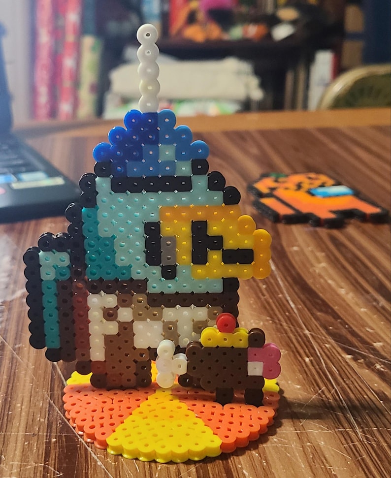 Custom and Personalized Among Crew and Imposter Perler Bead 2D Standing ...