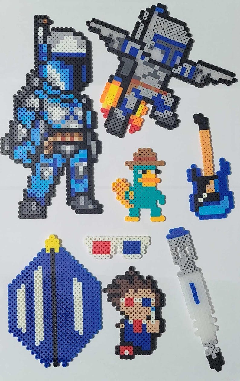 Perler Bead Creations (celtic Knot, Corgi, Toothless and More!) - Etsy
