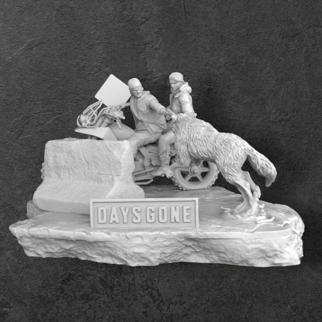 Days Gone STL, Days Gone 3D Model, Days Gone Figure, Days Gone ...