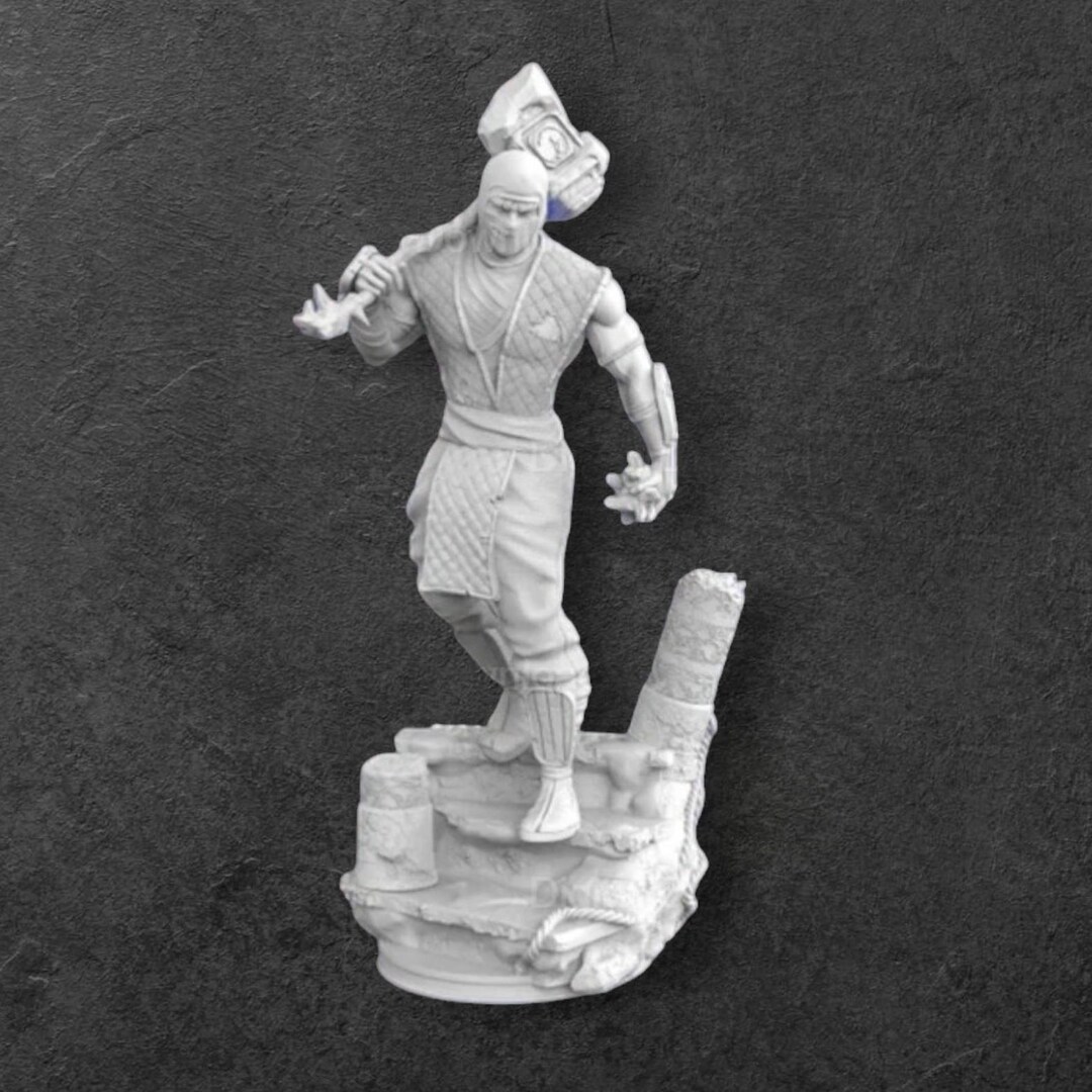 Mortal Kombat STL, Sub Zero STL, Sub Zero 3D Model, Sub Zero Figure ...