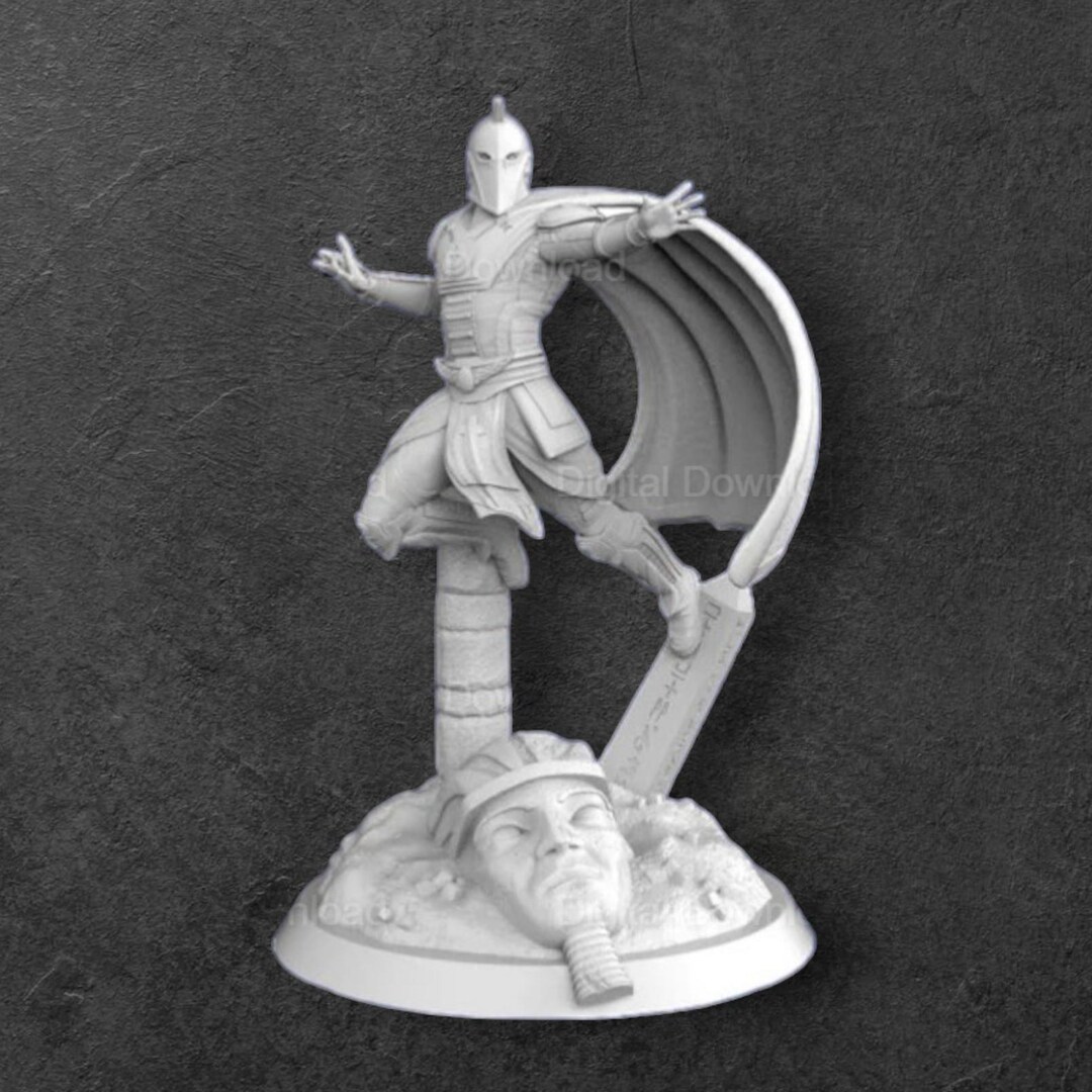 Doctor Fate STL, Dr. Fate 3D Model, Dr. Fate Figure, Dr. Fate Miniature ...