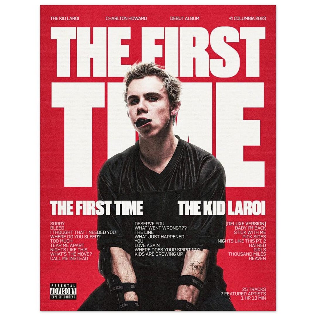 The First Time the Kid Laroi Poster - Etsy UK
