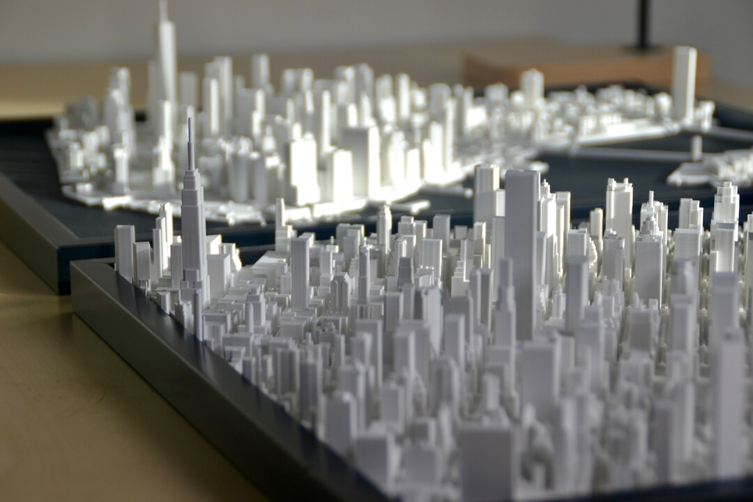 3D Printed Map of Every City in the World L Unique Personalized Gift ...