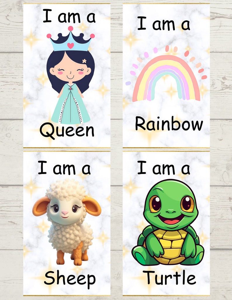 26 Word Cards Alphabet Early Learning Instant Download Fun Literacy ...