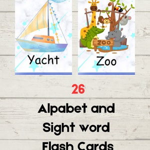ABC Kids Flash Cards, Early Learning Years Alphabet Cards.enhance Early ...