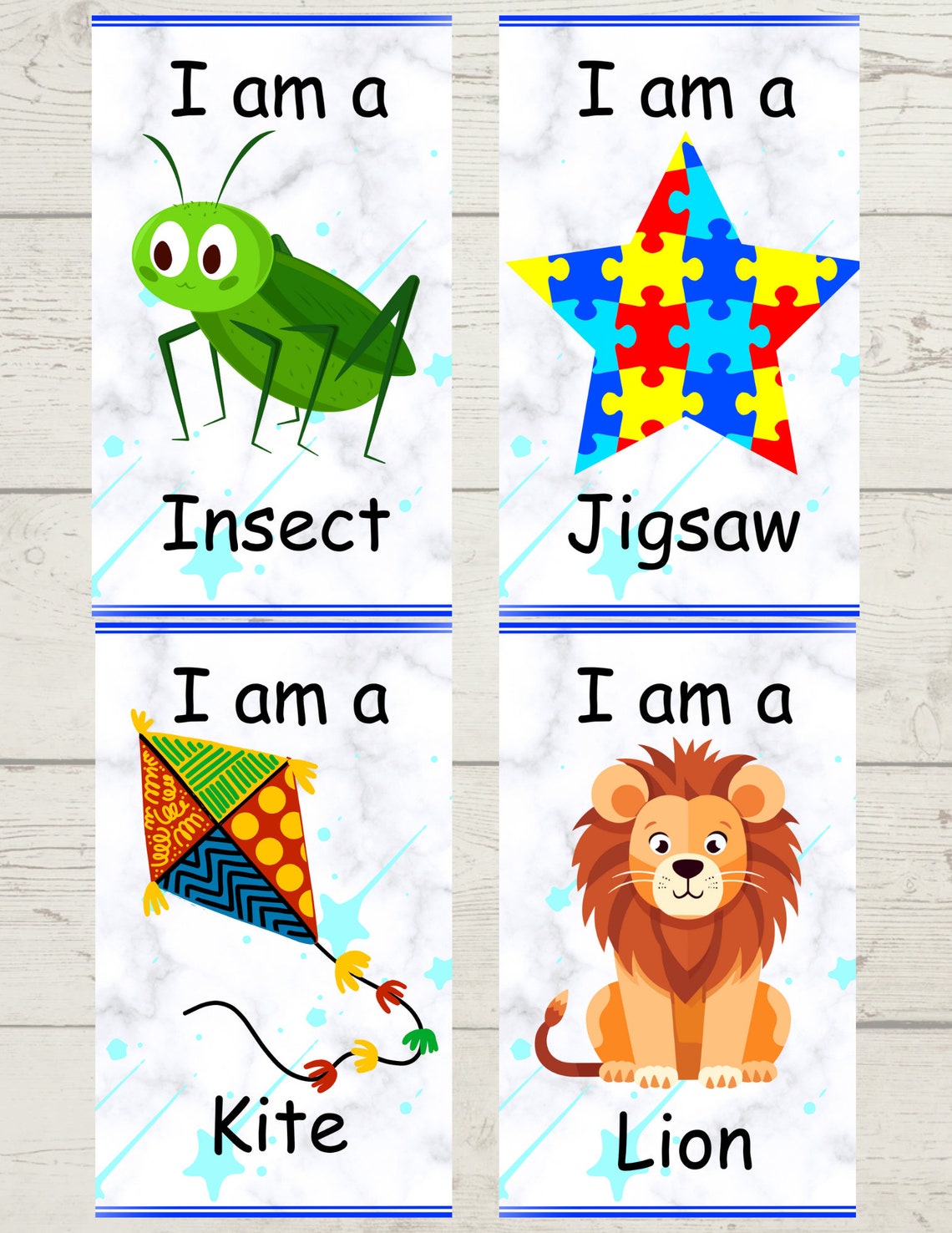 ABC Kids Flash Cards, Early Learning Years Alphabet Cards.enhance Early ...