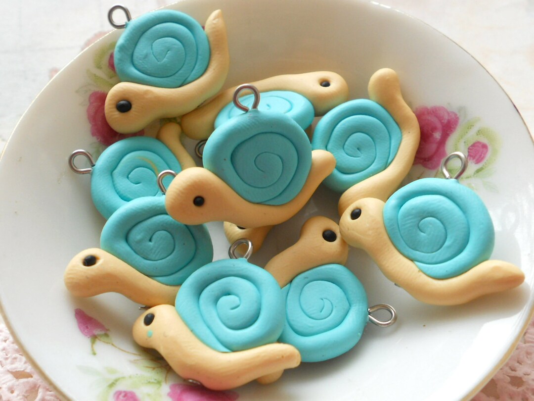 4 Pcs Sweetest Animal Collection Snail - Etsy
