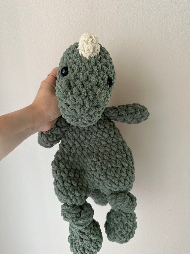 Crochet Dinosaur Snuggler - Etsy