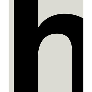 FGHIJ Helvetica Alphabet Letter Pdf - Etsy