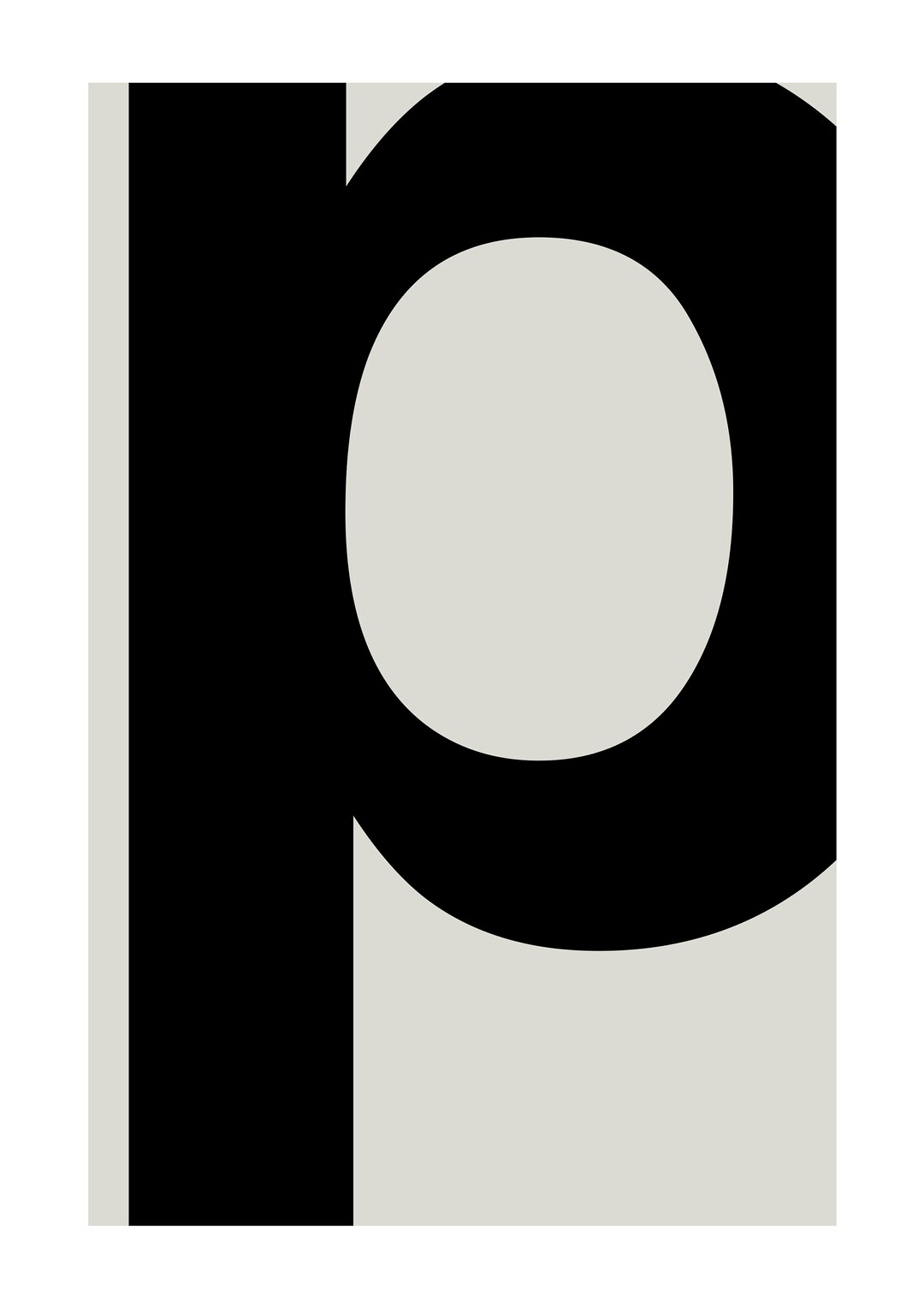 PQRST Helvetica Alphabet Letter Pdf - Etsy