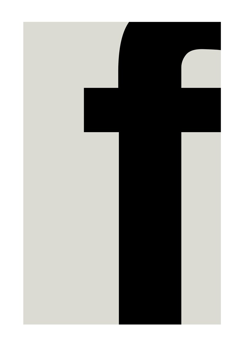 FGHIJ Helvetica Alphabet Letter Pdf - Etsy