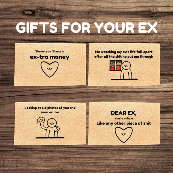 Break up Card - Etsy