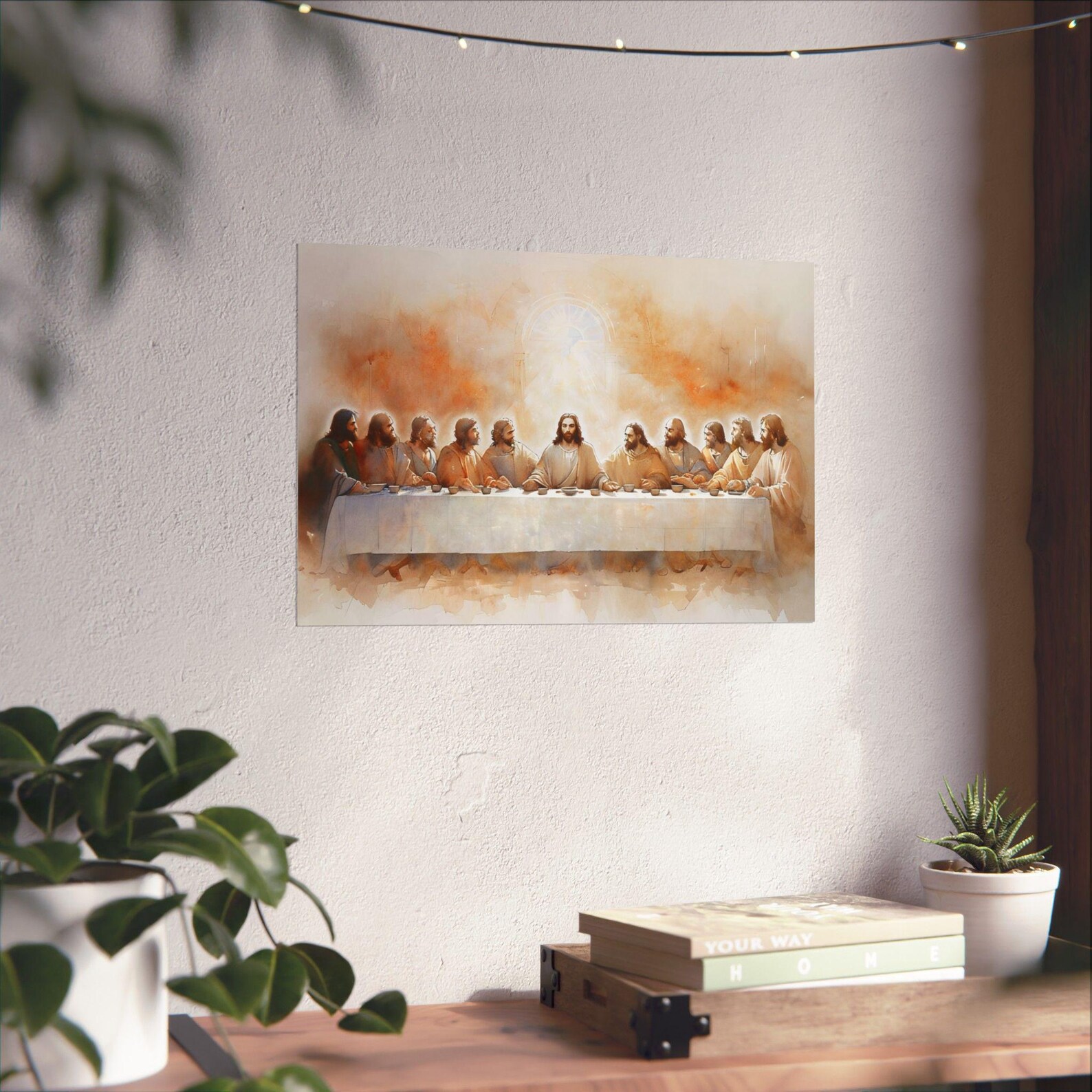 Last Supper Wall Art Tempered Glass Wall Art Last Supper the Last ...