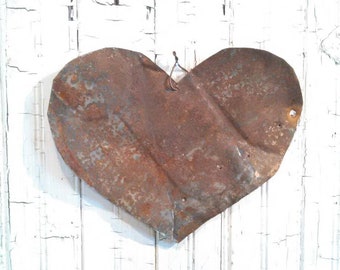 Tin heart | Etsy