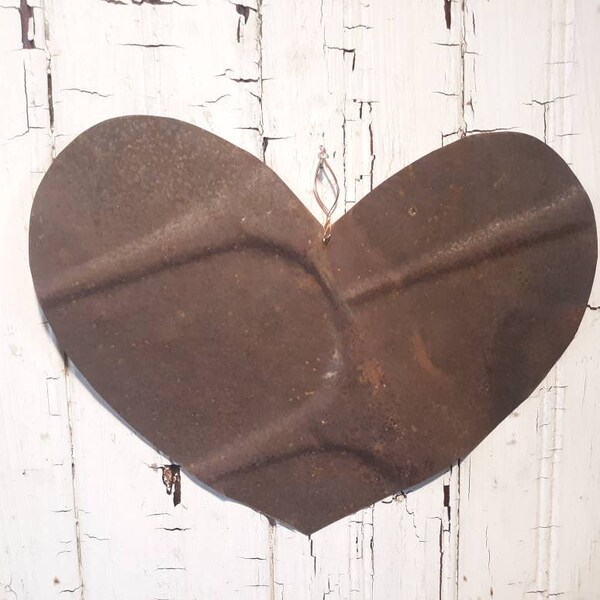 Tin Heart - Etsy