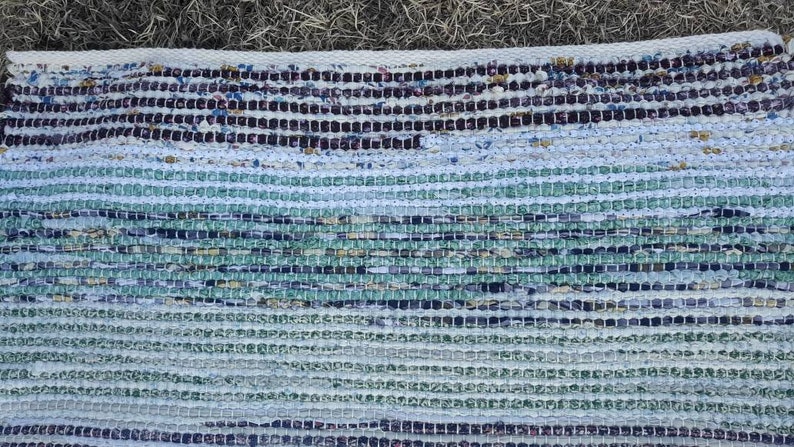 Rustic Rug Runner 58 X 24 Inches Hand Woven Farmhouse Country | Etsy