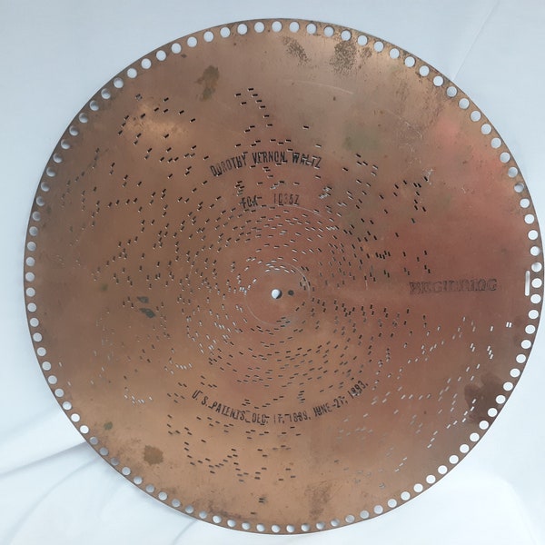 Antique Music Box - Etsy