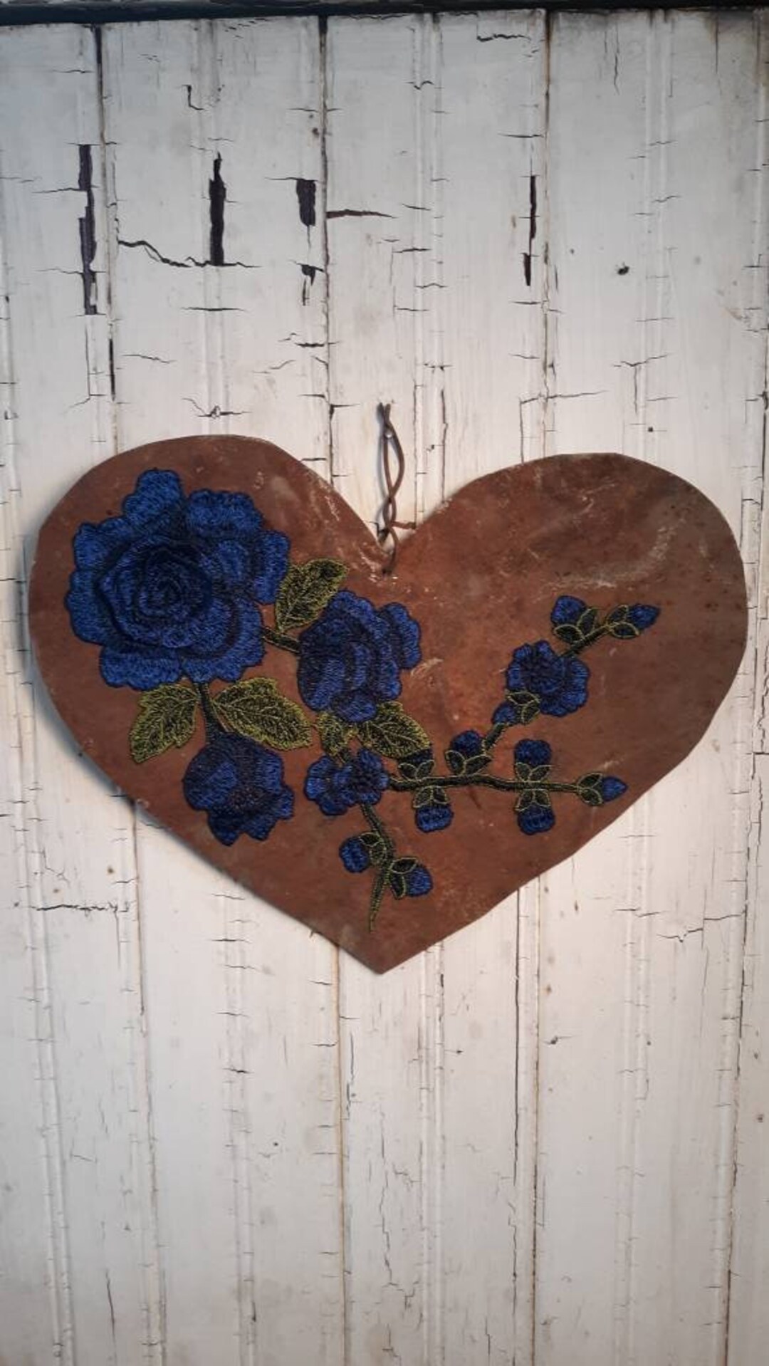 Rusty Tin Heart Antique Tin Upcycled From Barn Roof wedding Rustic ...