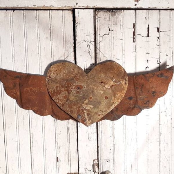 Tin Heart - Etsy