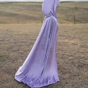 Purple Lilac Hooded Bridal Cloak Adult Halloween Costume - Etsy