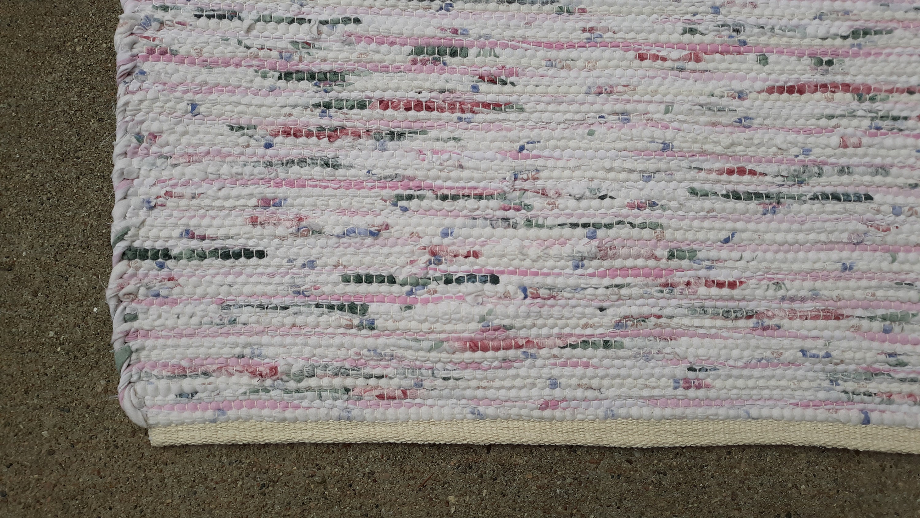 Rug Handwoven Rustic Shabby Chic Farmhouse Decor 19 X 29 | Etsy