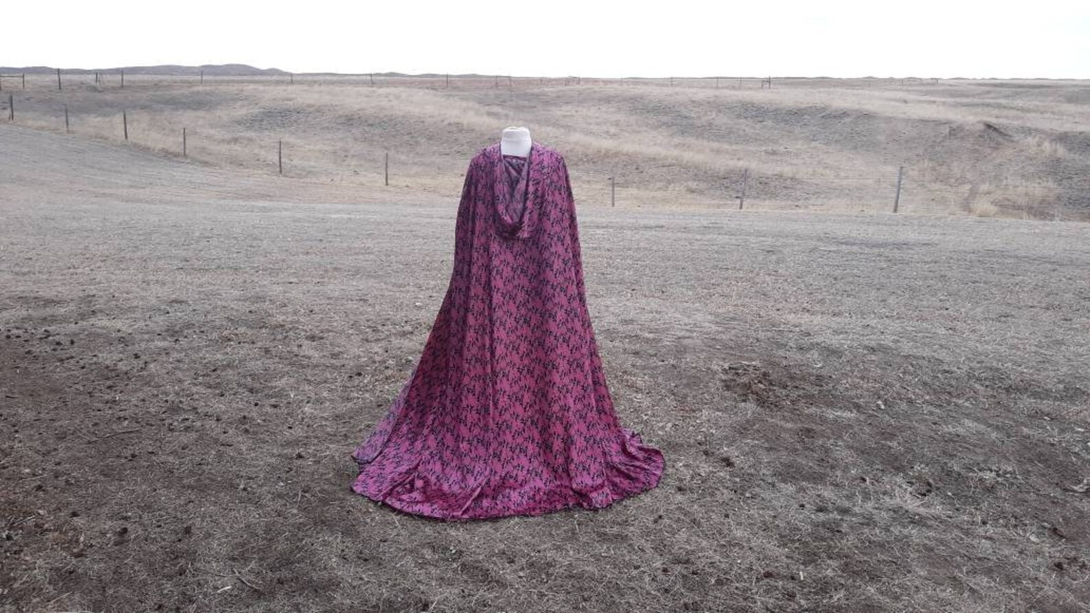 Pink Cloak Cape Fantasy Hooded Cloak Halloween Costume CosPlay | Etsy