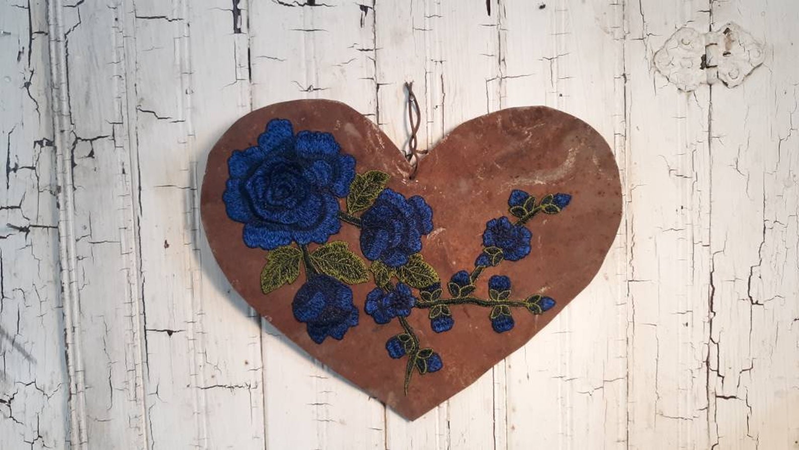 Rusty Tin Heart Antique Tin Upcycled From Barn Roof | Etsy