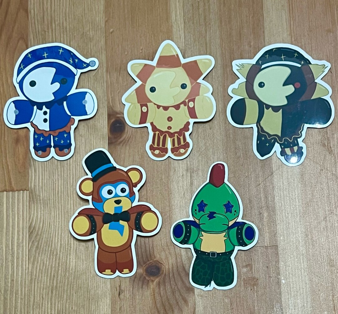 FNAF Security Breach Stickers - Etsy