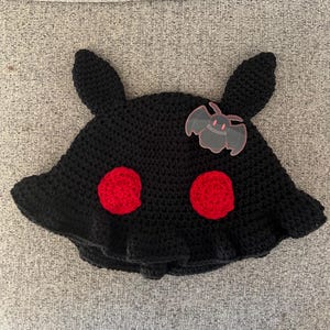 Mothman Bucket Hat - Crochet - Etsy