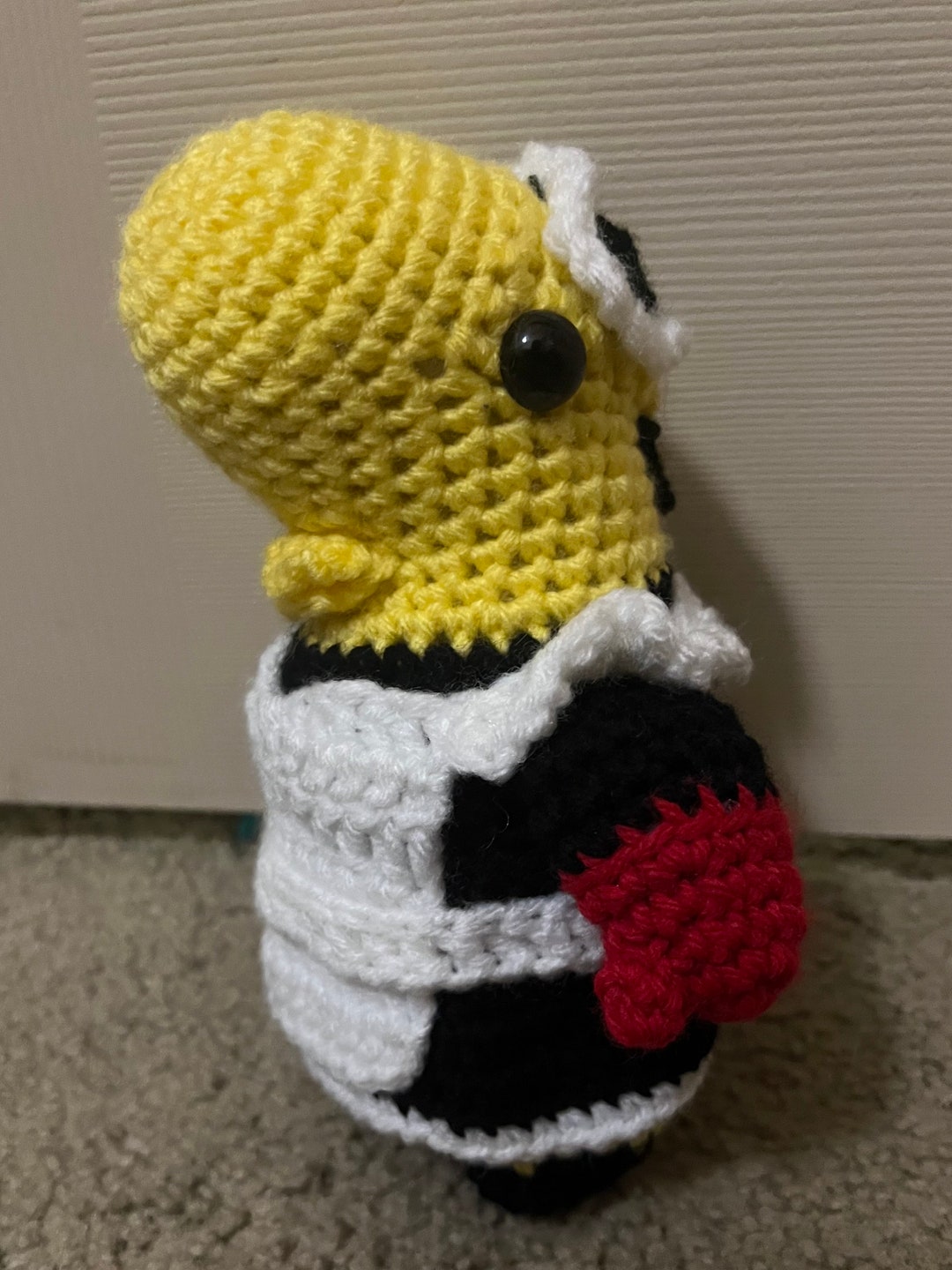 Smiling Critters Plushie - Maid Charlie - Crochet Amigurumi - Etsy